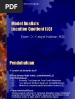 Analisis Location Quotient (LQ) | PDF