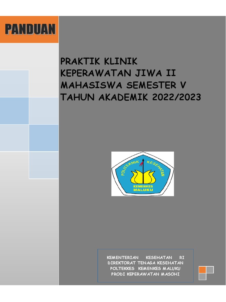 Panduan PKK Jiwa 2022-2023 | PDF