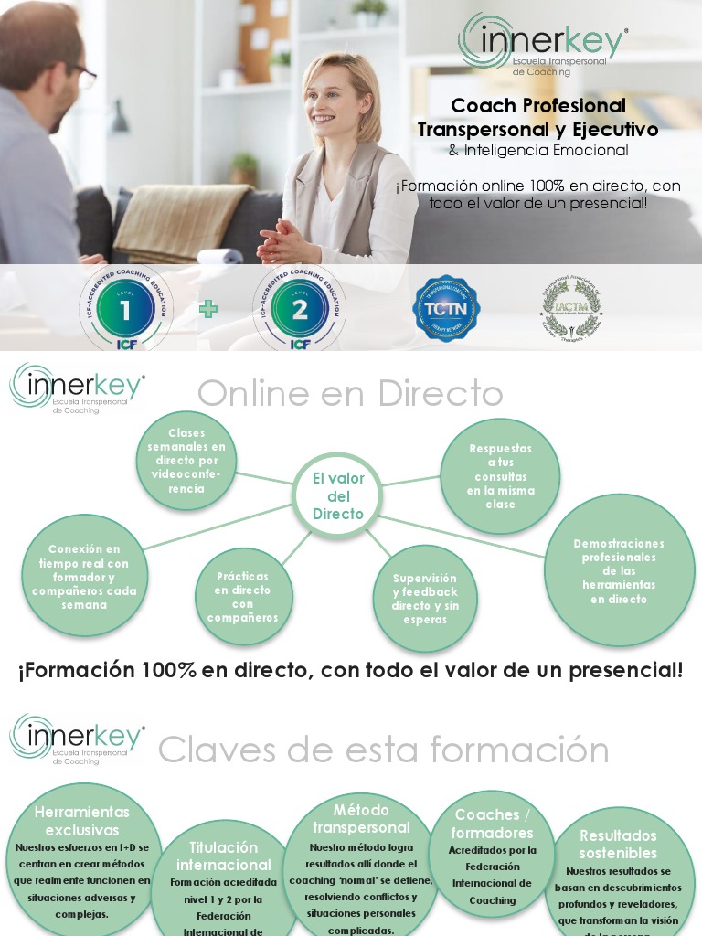 Coach Transpersonal Profesional | PDF | Las emociones | Experiencia subjetiva