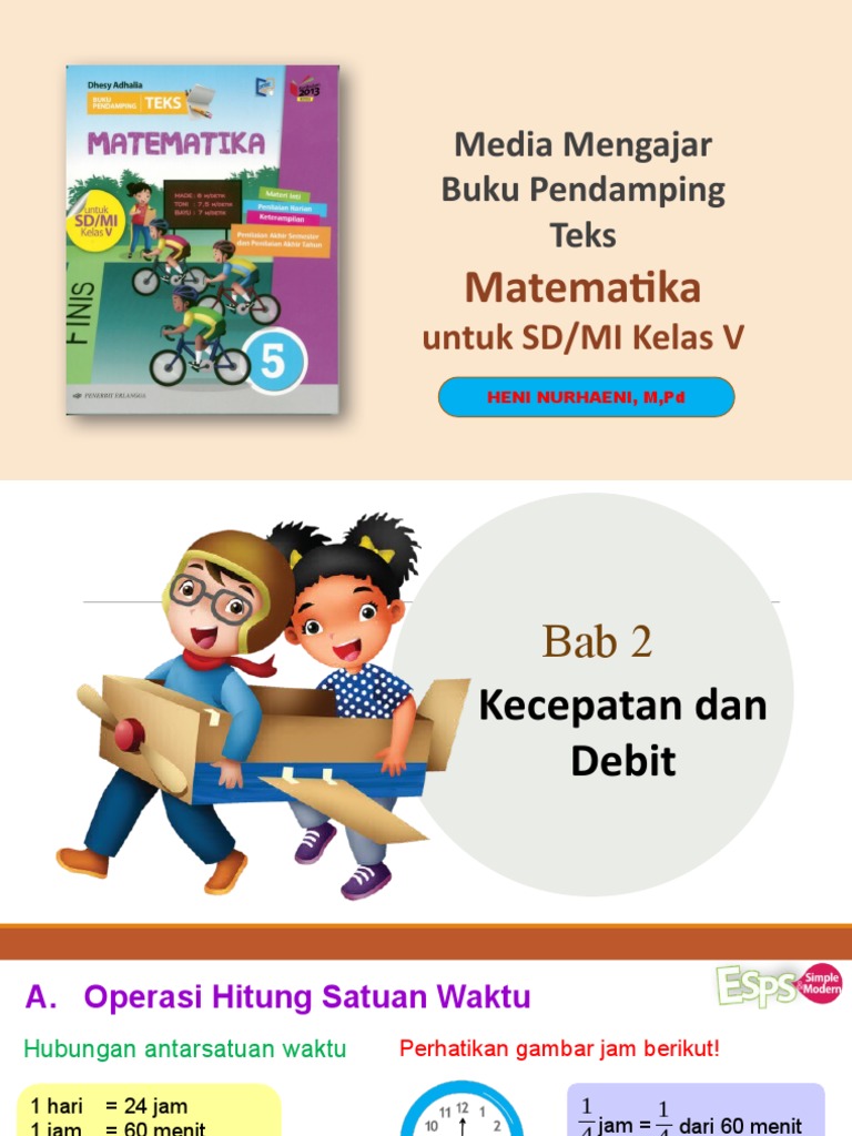 MTK Bab 2 (Satuan Waktu) | PDF | Metode & Bahan Ajar