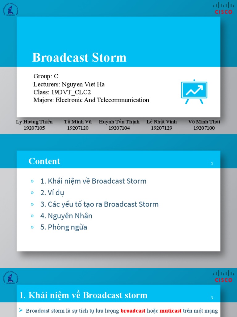 Broadcast Storm | PDF