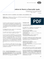 APACHE II Pancreatitis | PDF