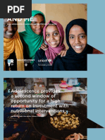 IRMNCH Nutrition Services | PDF | Maternal Health | Family Planning