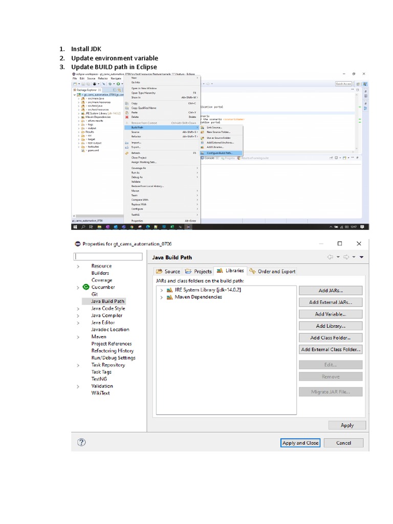 Eclipse Setup | PDF | Computer Data | Computer Programming Eclipse Setup | PDF | Computer Data | Computer Programming