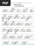 CURSIVE WRITING Grade 3 | PDF