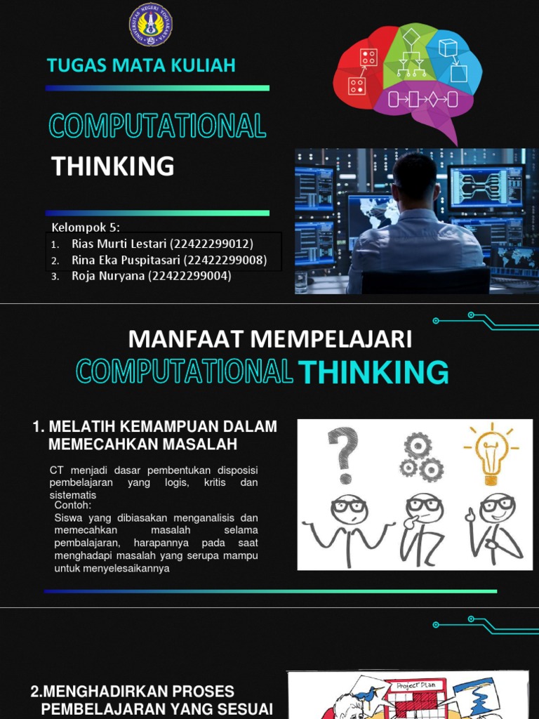 Computational Thinking | PDF