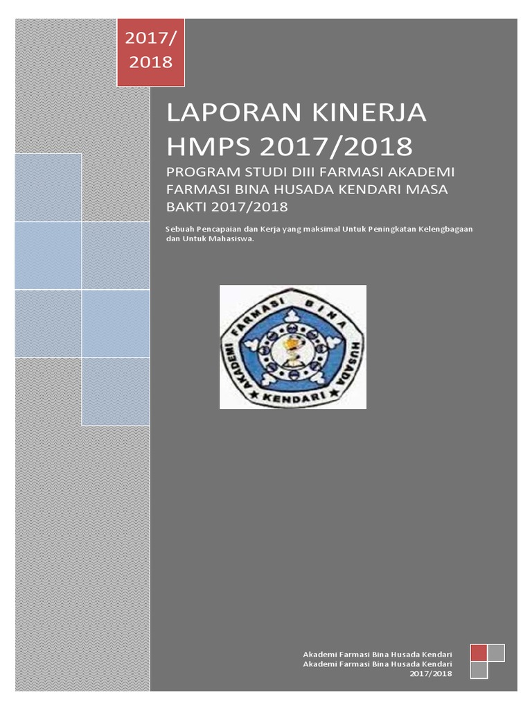 Laporan Hasil Program Kerja 2017 2018 | PDF
