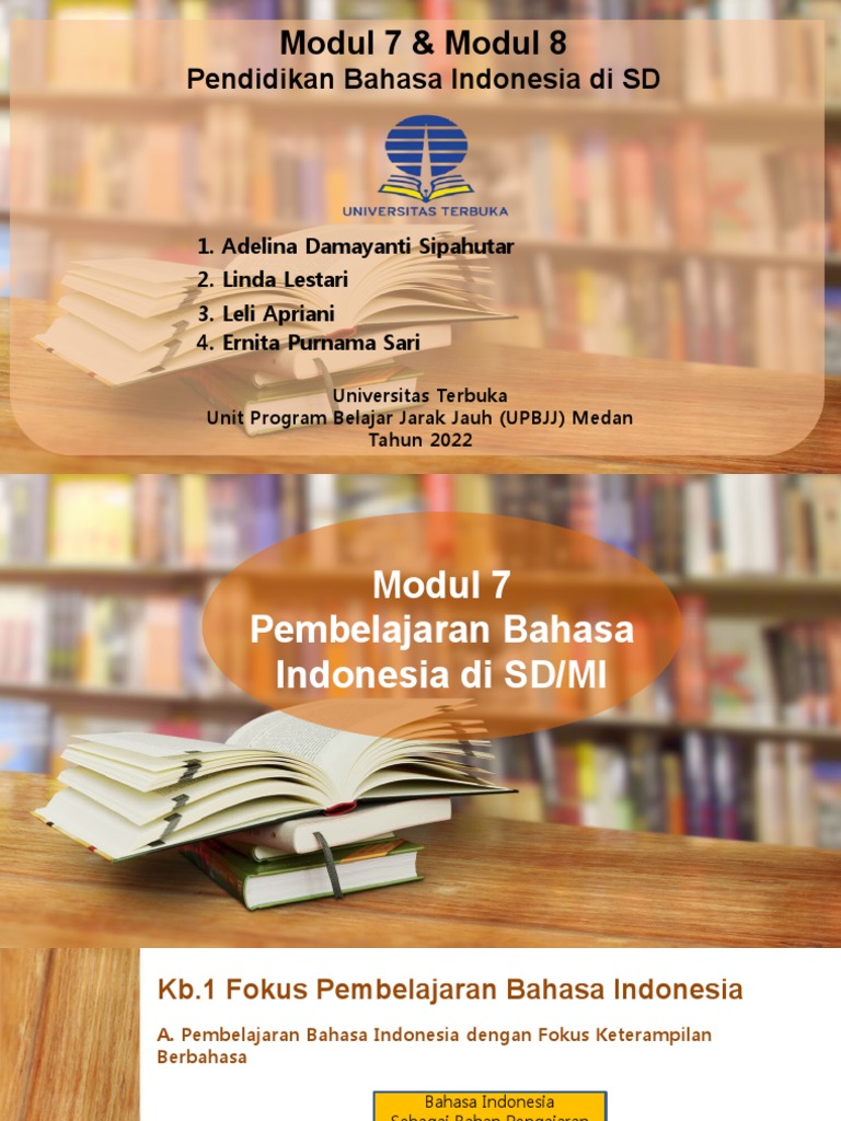 B.indonesia Modul 7,8,9 | PDF