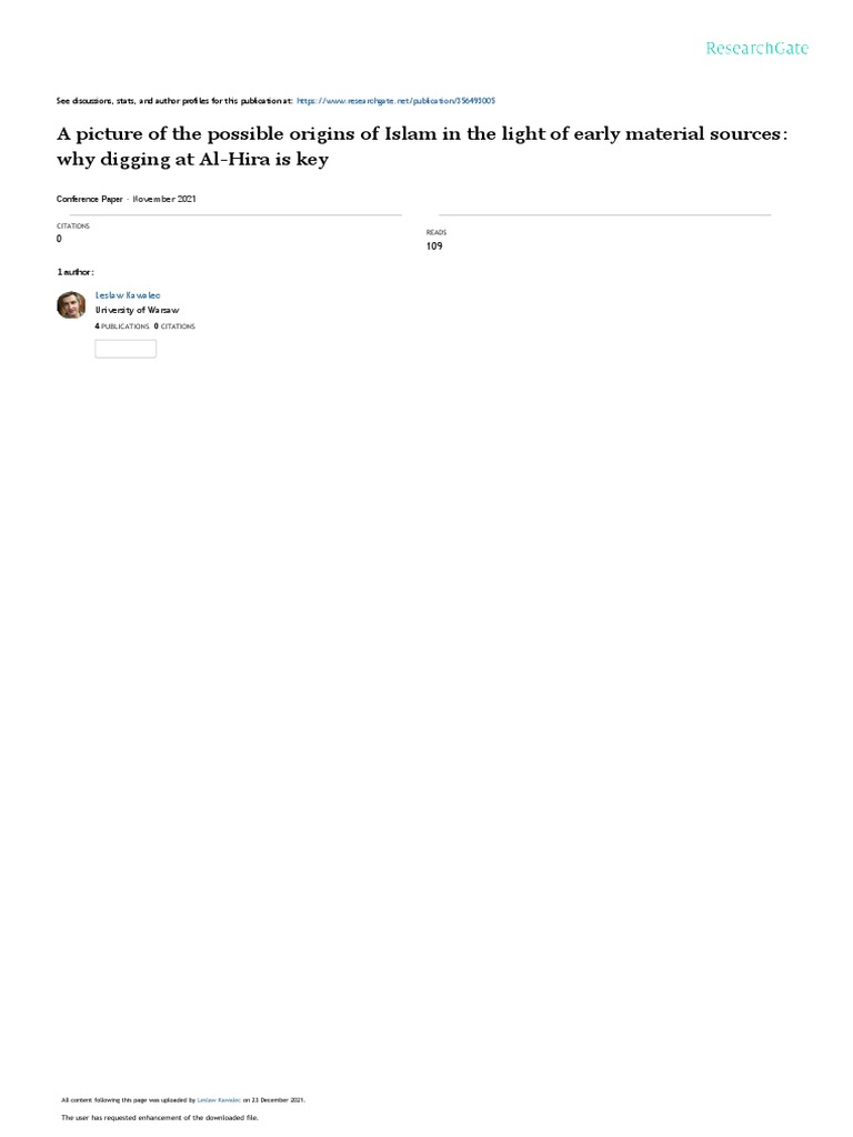 Al - Hira | PDF | Muhammad | Arabs