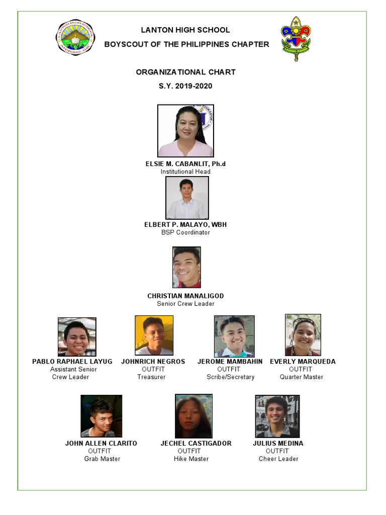 Organizational Structure BSP | PDF