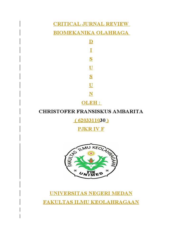 CJR Biomekanika Christofer | PDF