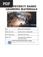 CBLM Smaw - NC Ii | PDF | Welding | Construction