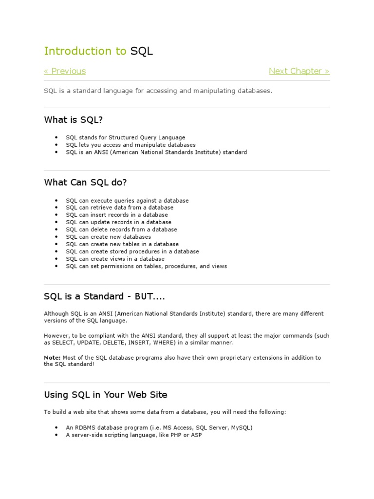 SQLX | PDF | Sql | Databases