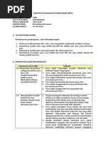 Modul Ajar Persamaan Garis Lurus | PDF