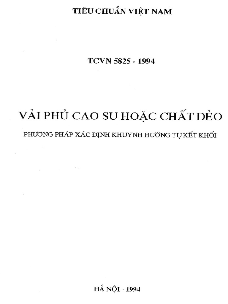 TCVN 5825-1994 | PDF