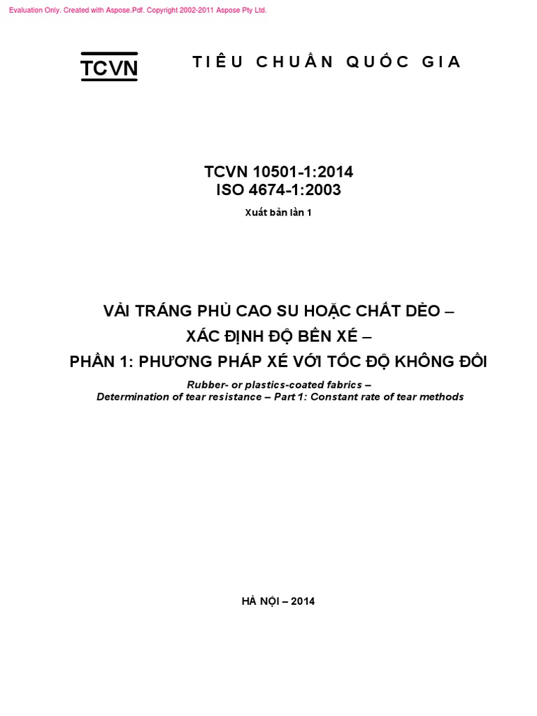 TCVN 10501-1-2014 | PDF