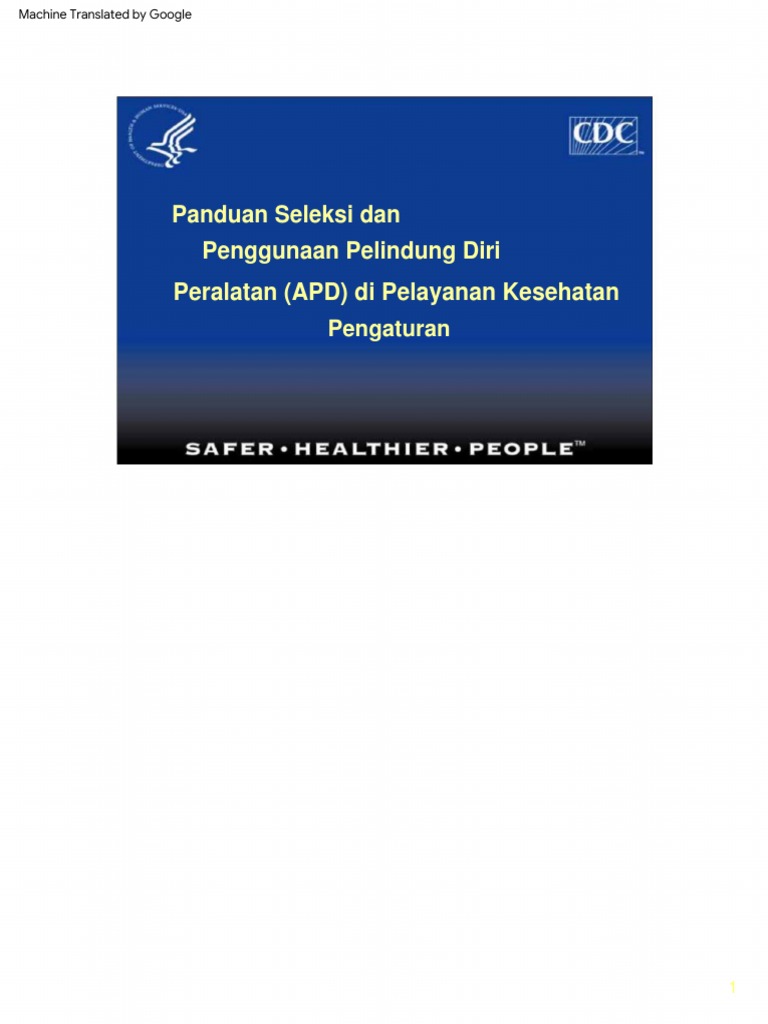 Cdc Ppe Slides 29 04 Pdf