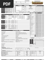 Stars Without Number Form-Fillable Charsheet | PDF | Role Playing Games ...