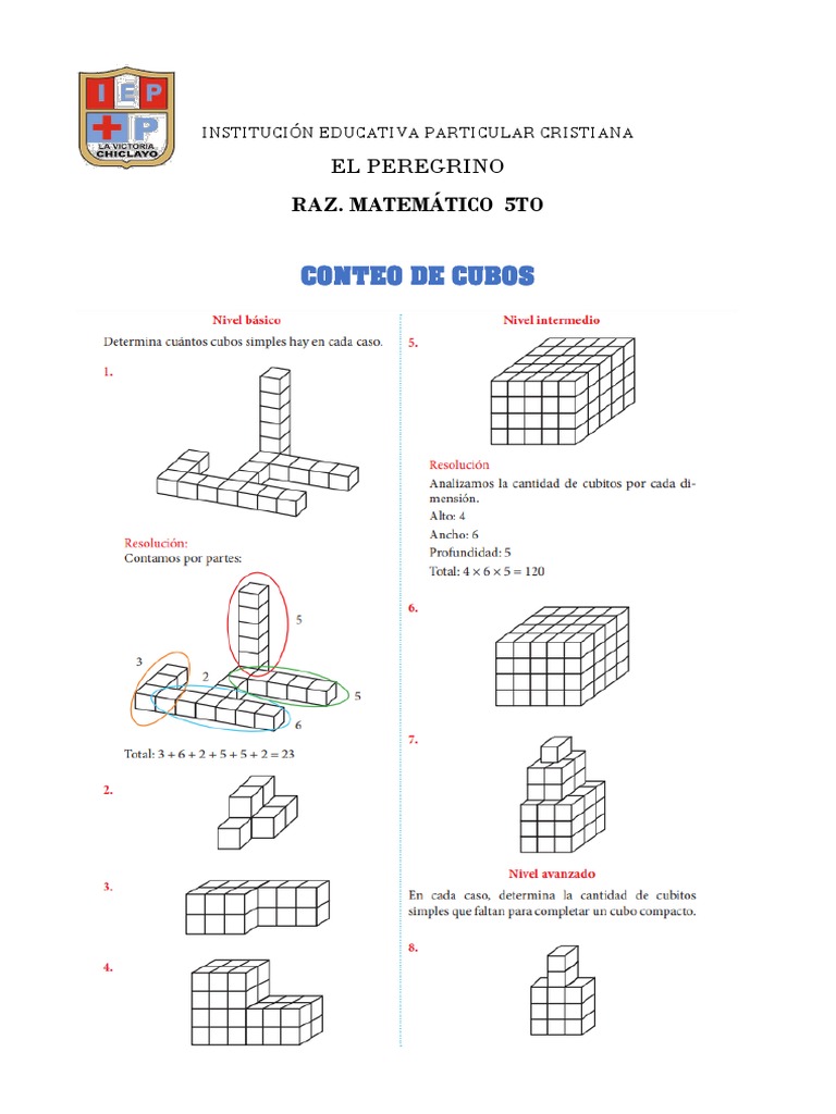 Conteo de Cubos | PDF