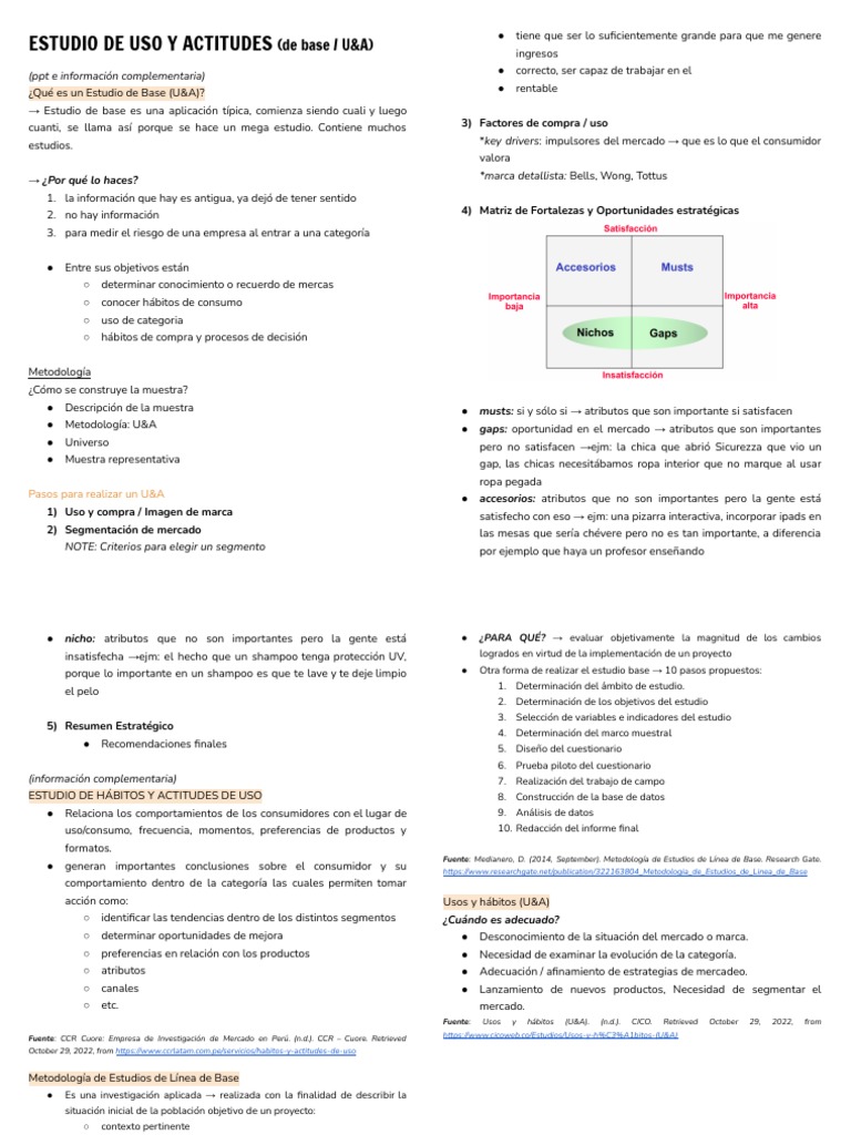 Resumen Estudio Base | PDF | Marketing | Business