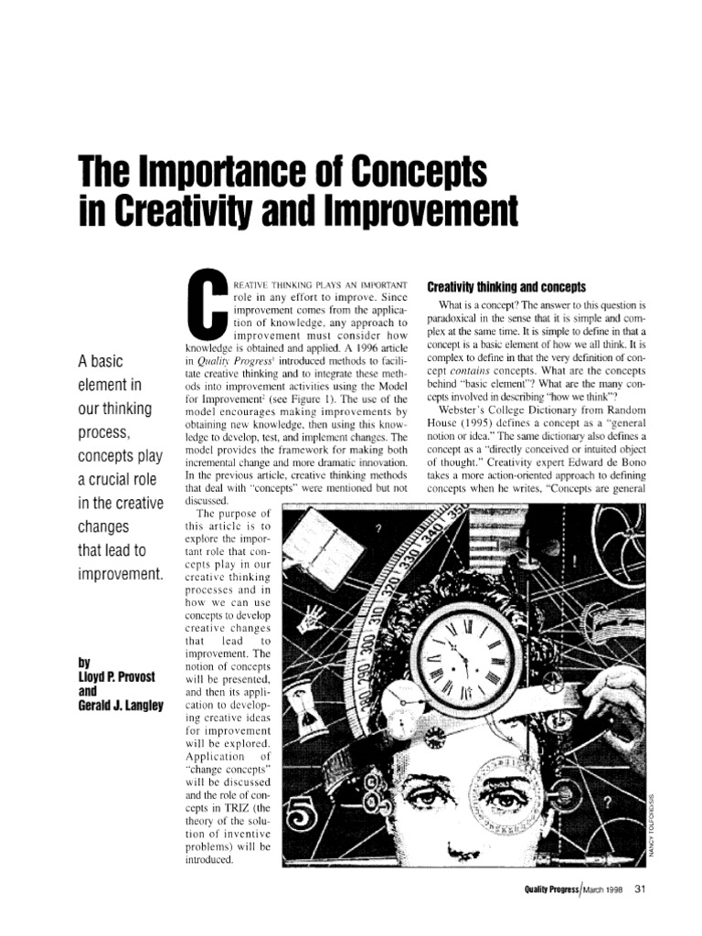 Importance of Concepts | PDF
