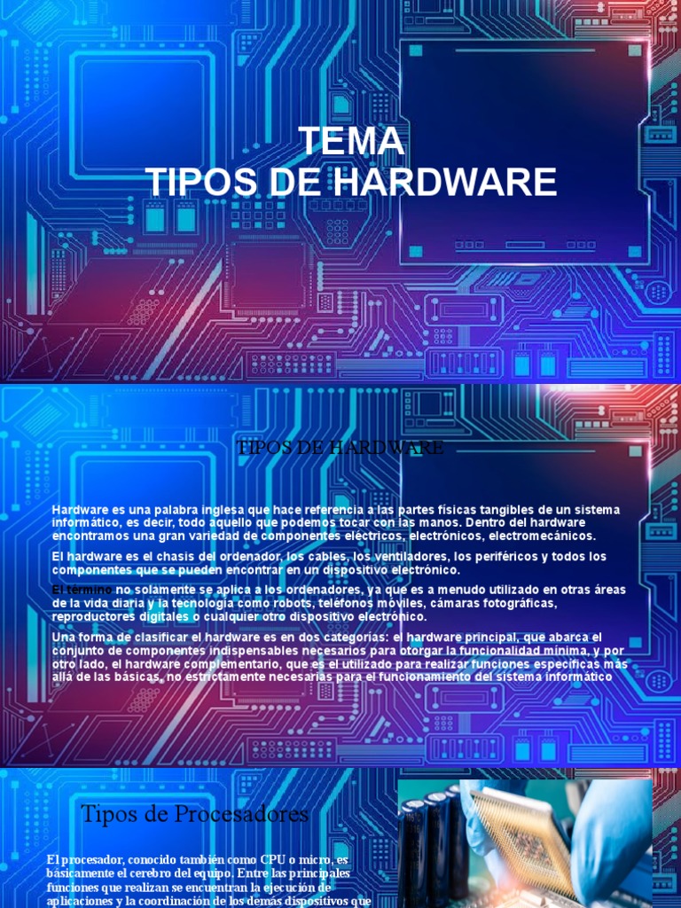 Diapositivas de Exposicion de Informatica . | PDF | Memoria de acceso aleatorio | Microprocesador