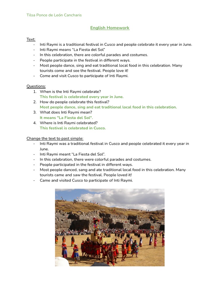 INGLÉS | PDF | Inca Empire