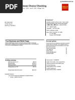 Bank of America Bank Statement - 1 | PDF | Finance & Money Management