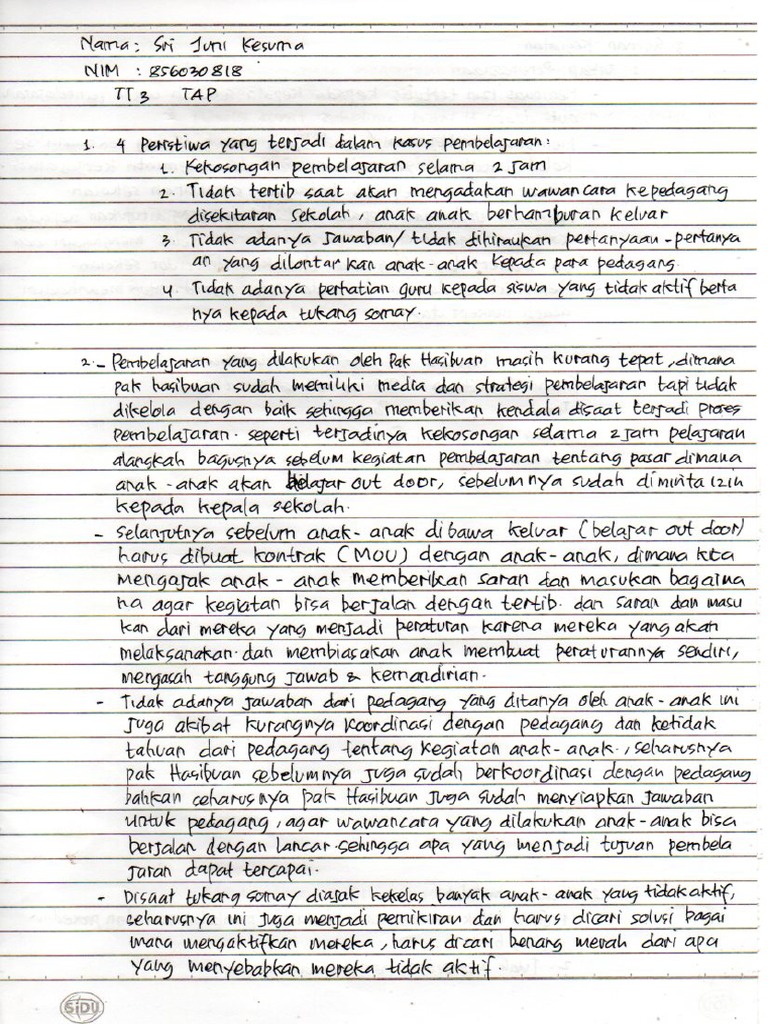 Sri Juni Kesuma - TT3 - Tap | PDF