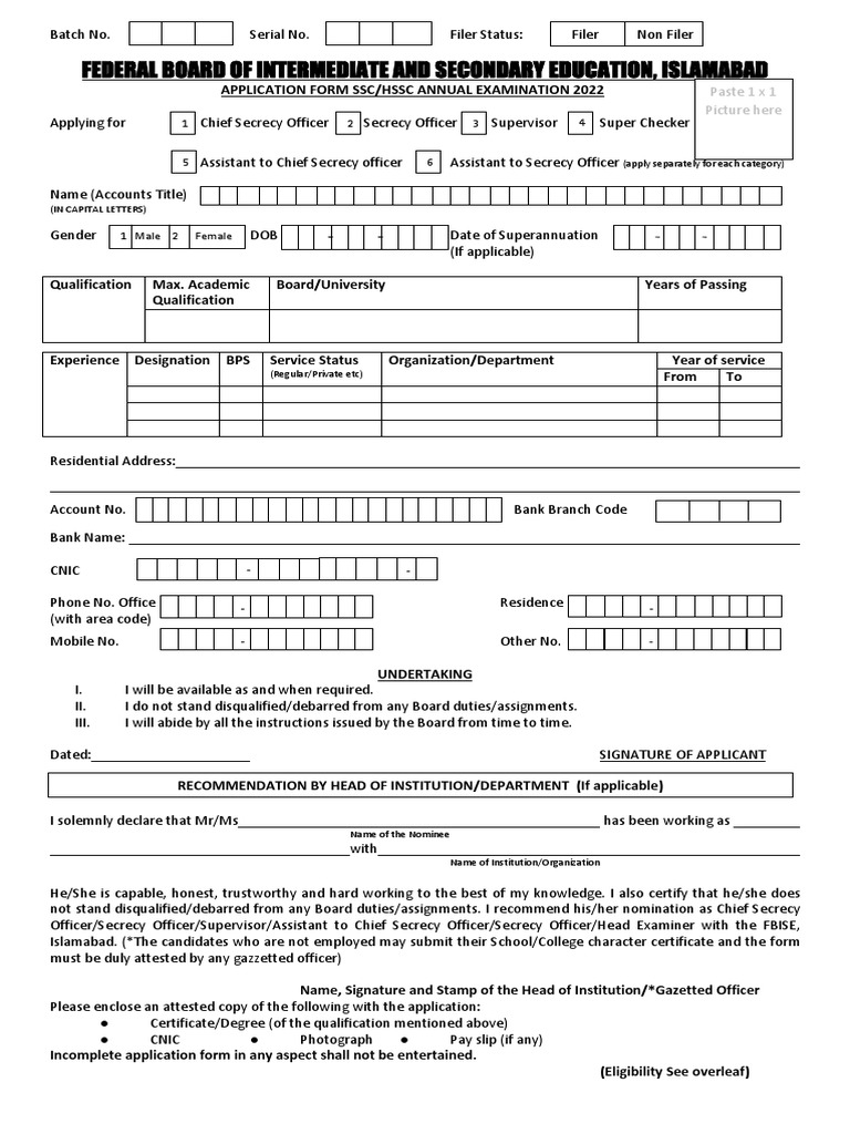 Form For CSO-SO | PDF