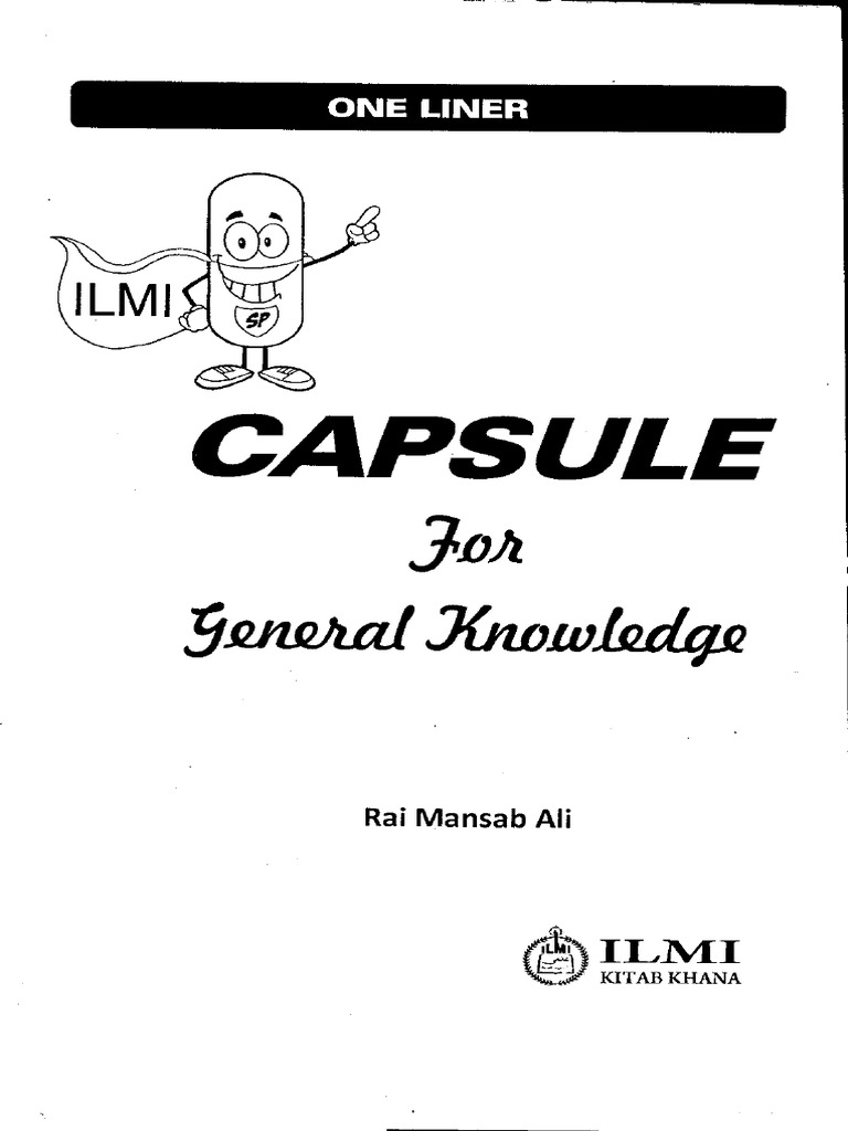 Ilmi One Linear Capsule For General Knowledge | PDF | Mobile App | World Wide Web