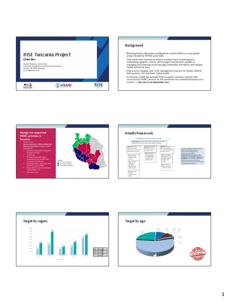 RISE Project Overview in Tanzania | PDF | President's Emergency Plan ...