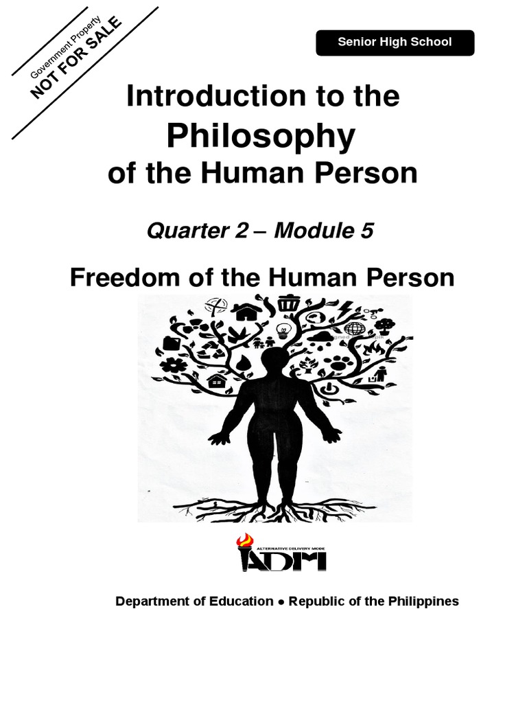IntroductionPhilosophy12 Q2 Mod5 v4 Freedom of Human Person Version 4 ...