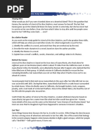 Outsiders One Pager Project RK | PDF | Writing | Communication