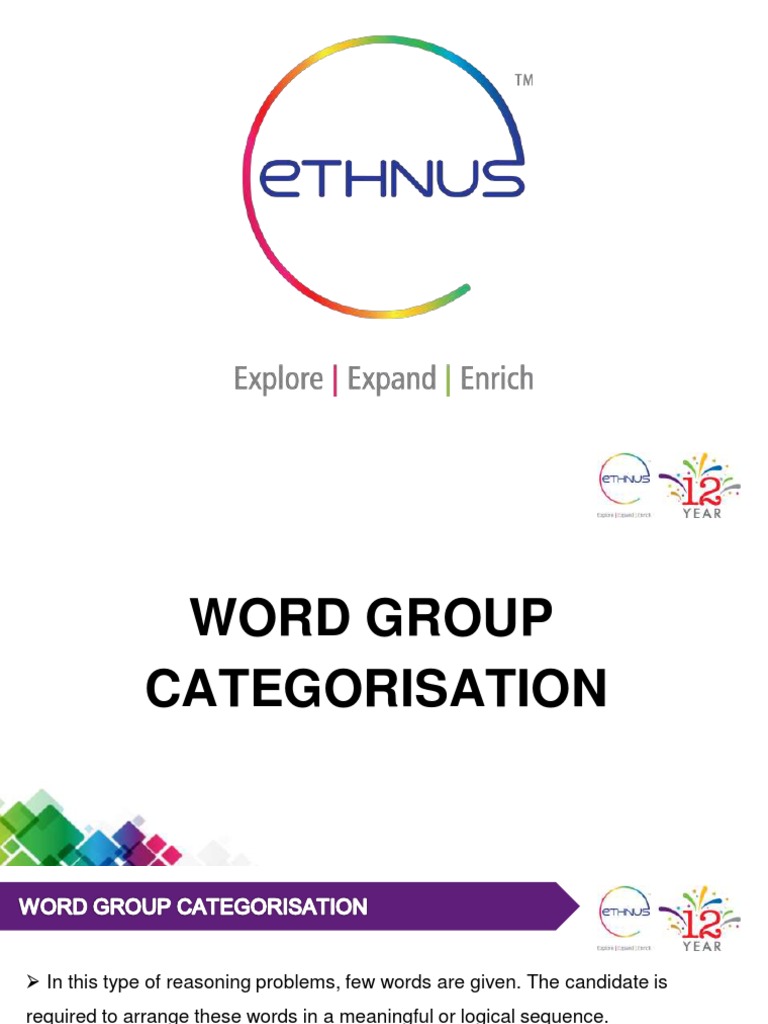 Logical Word Group Sequencing | PDF | Puberty | Adolescence