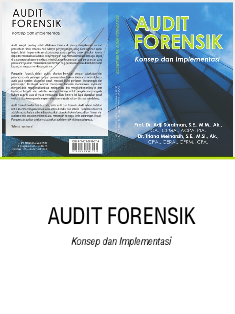 Audit Forensik - Full ISBN | PDF