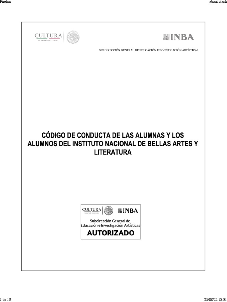 Código de Conducta INBAL | PDF