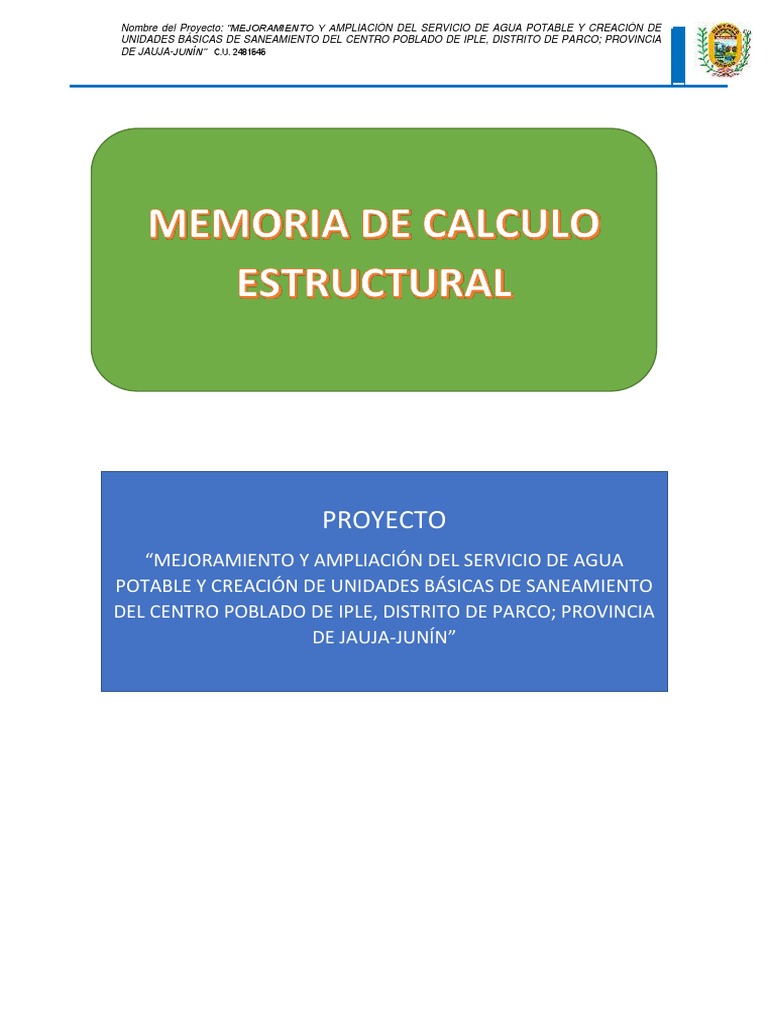 Memoria de Calculo Estructural | PDF | Mecánica | Mecánica de Medios ... Memoria de Calculo Estructural | PDF | Mecánica | Mecánica de Medios ...