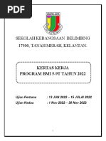 018-Pemakluman Tarikh Ujian SEGAK & BMI | PDF