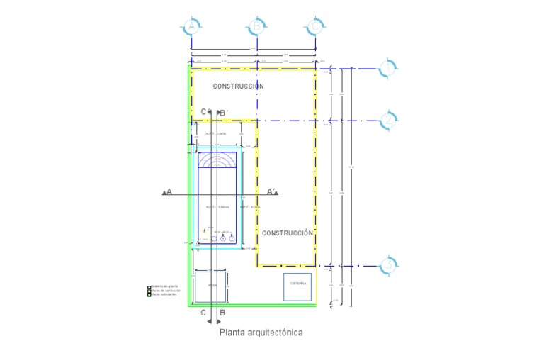 Planta arquitectónica con medidas detalladas | PDF