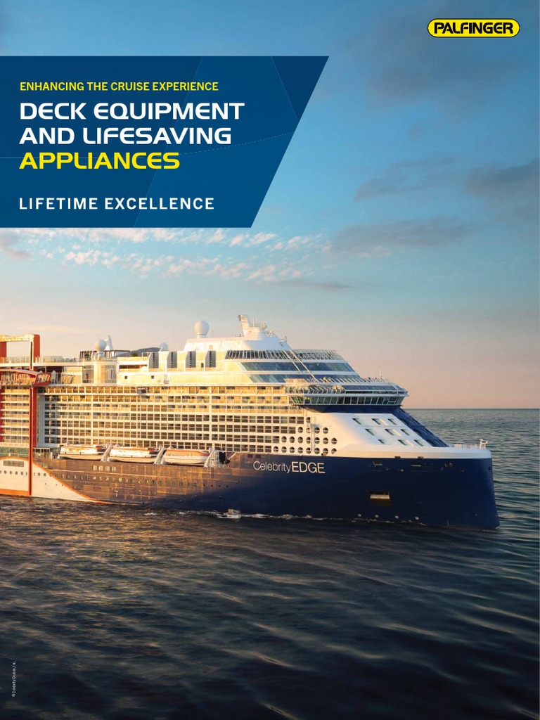 Palfinger Marine Cruise Brochure 2019 | PDF | Crane (Machine) | Anchor
