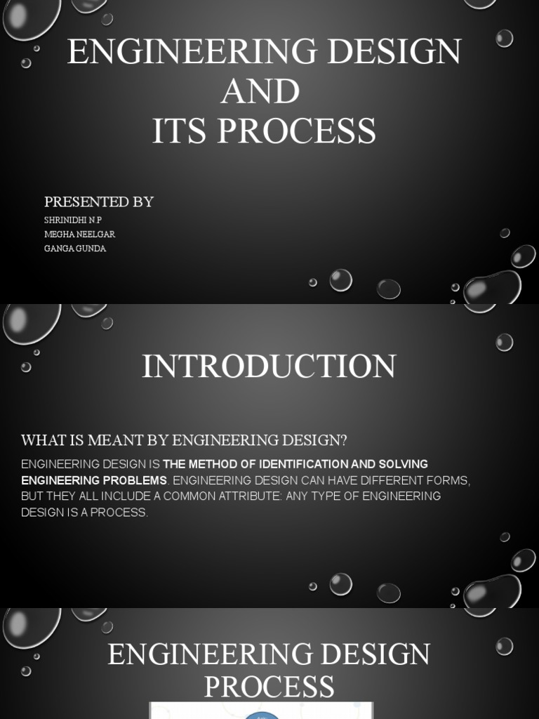 Engineering Design and | PDF | Engineering Design Process | Design