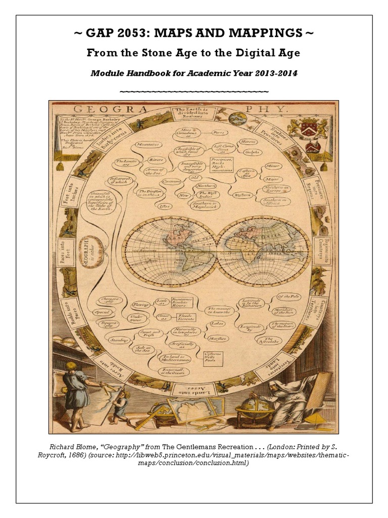 Stone Age to Digital Cartography | PDF | Cartography | Geographic ...