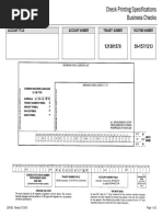 Wells Fargo MICR Document Design Specifications | PDF | Written ...