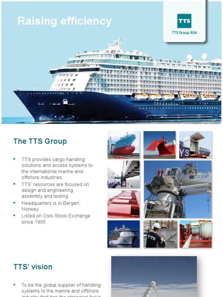 TTS General-Presentation LR 2017 | PDF | Cargo | Ships