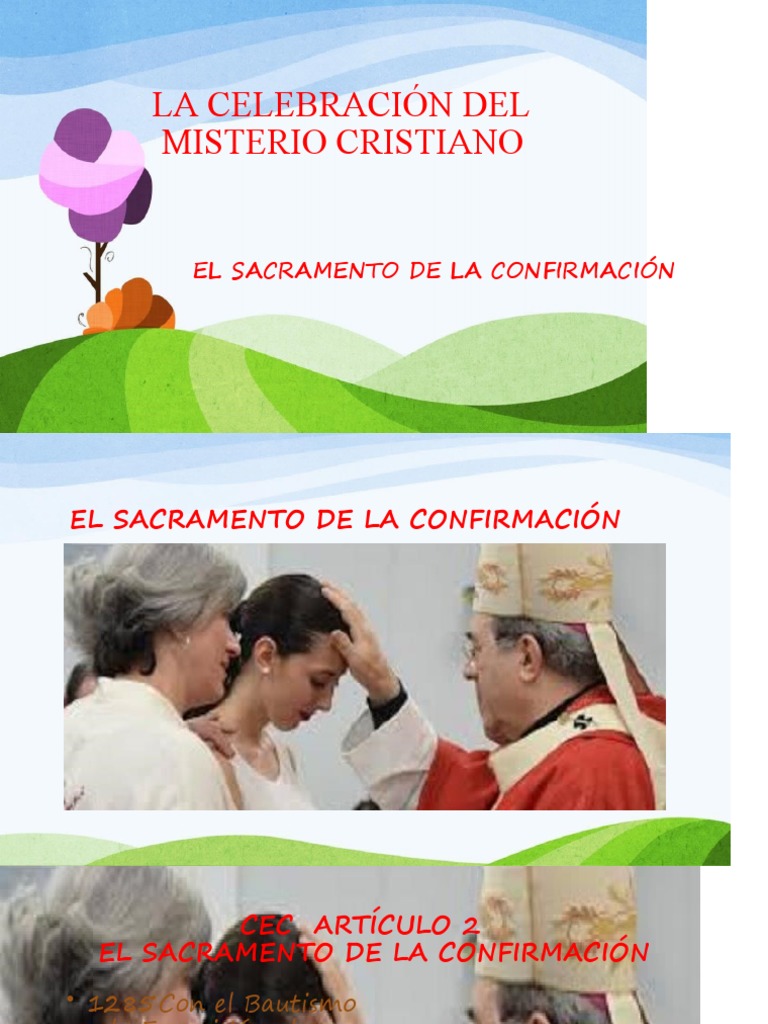 Importancia del Sacramento de Confirmación | PDF | Confirmación | Bautismo