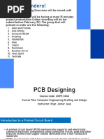Introduction To PCB PDF | PDF | Printed Circuit Board | Electricity