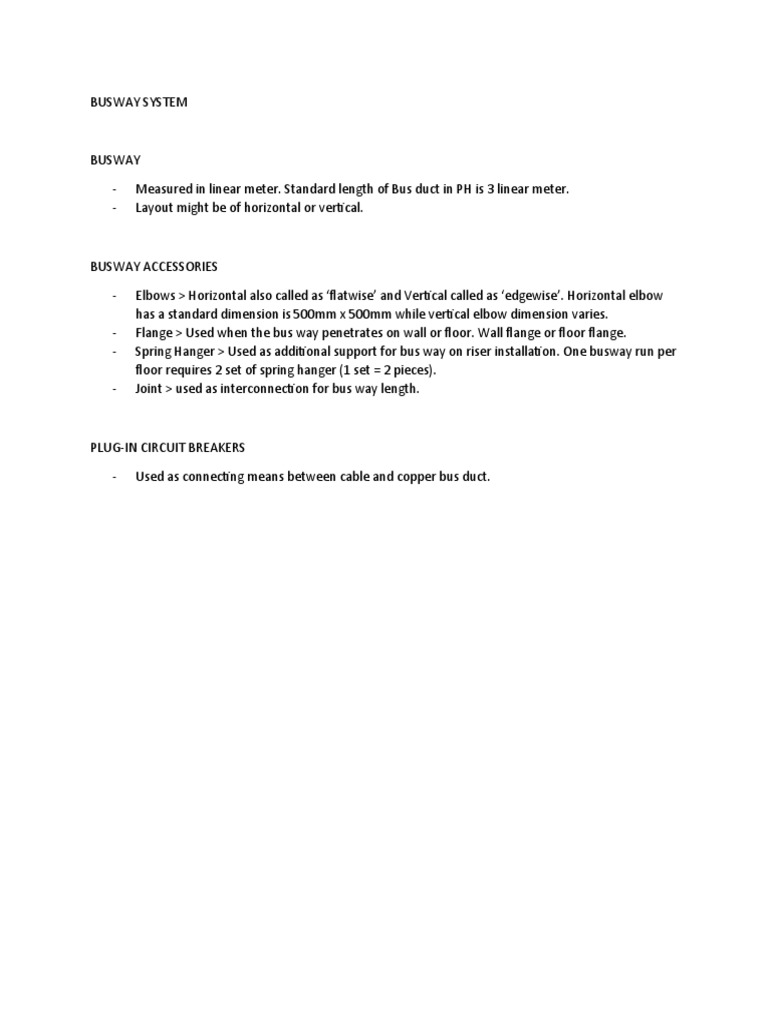 Busway System Guide | PDF