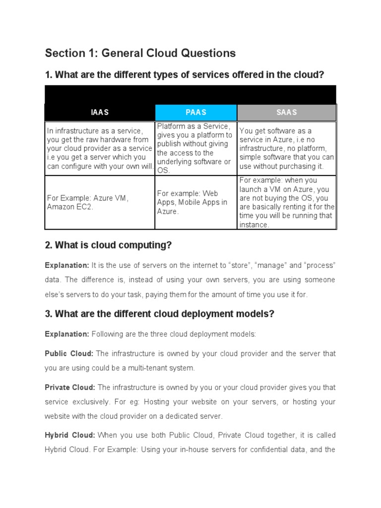 Azure Interview Question | PDF | Cloud Computing | Microsoft Azure