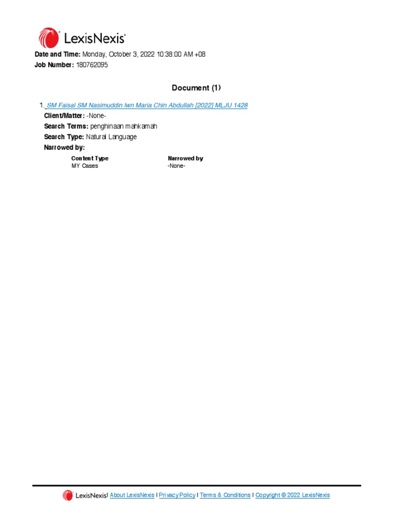 SM Faisal SM Nasimuddin LWN Maria Chin Abdullah (2022) | PDF